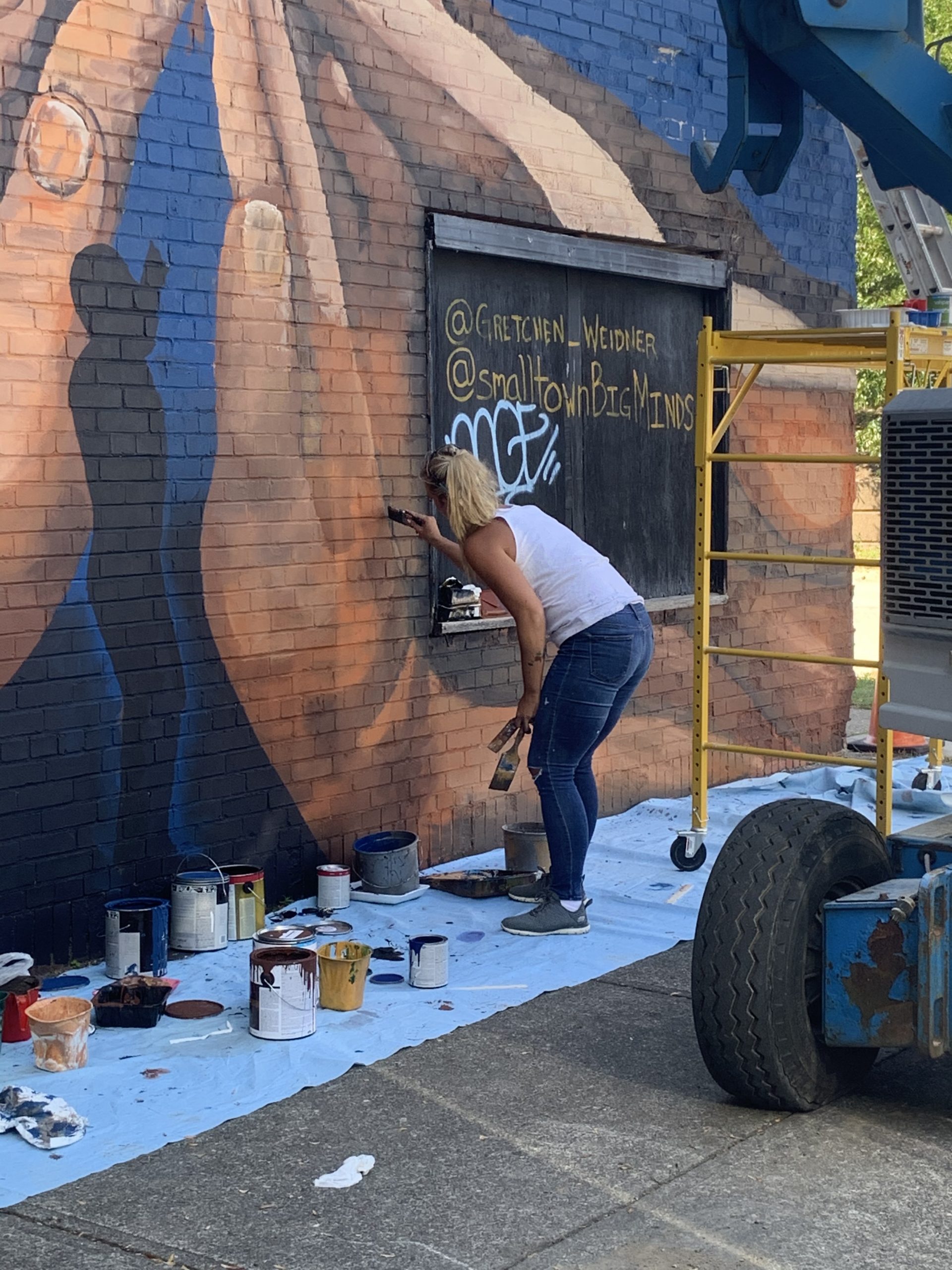 dunkirk mural 02 | News, Sports, Jobs - Observer Today